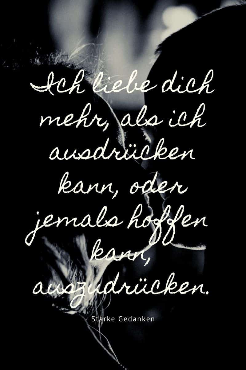 Ich liebe dich über alles: 97+ Sprüche und Zitate für deinen Schatz