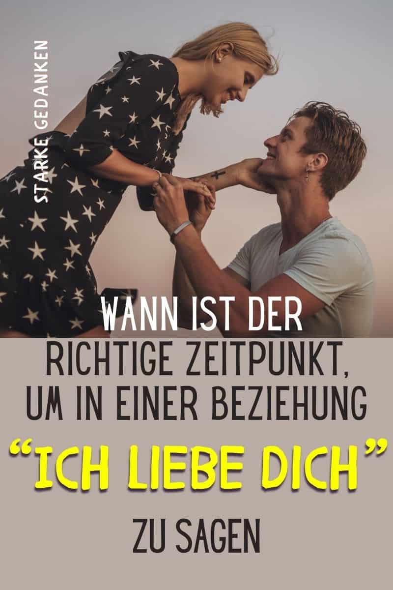 Wann ist der richtige Zeitpunkt, um in einer Beziehung “Ich liebe dich” zu sagen?