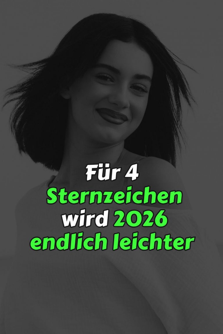 Für 4 Sternzeichen wird 2026 endlich leichter